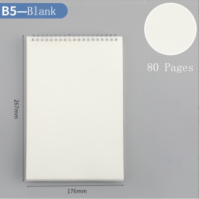 COD Spring Notebook A6/A5/B5/A4 Flip Up Loose-Leaf Book Steno Notebook ...