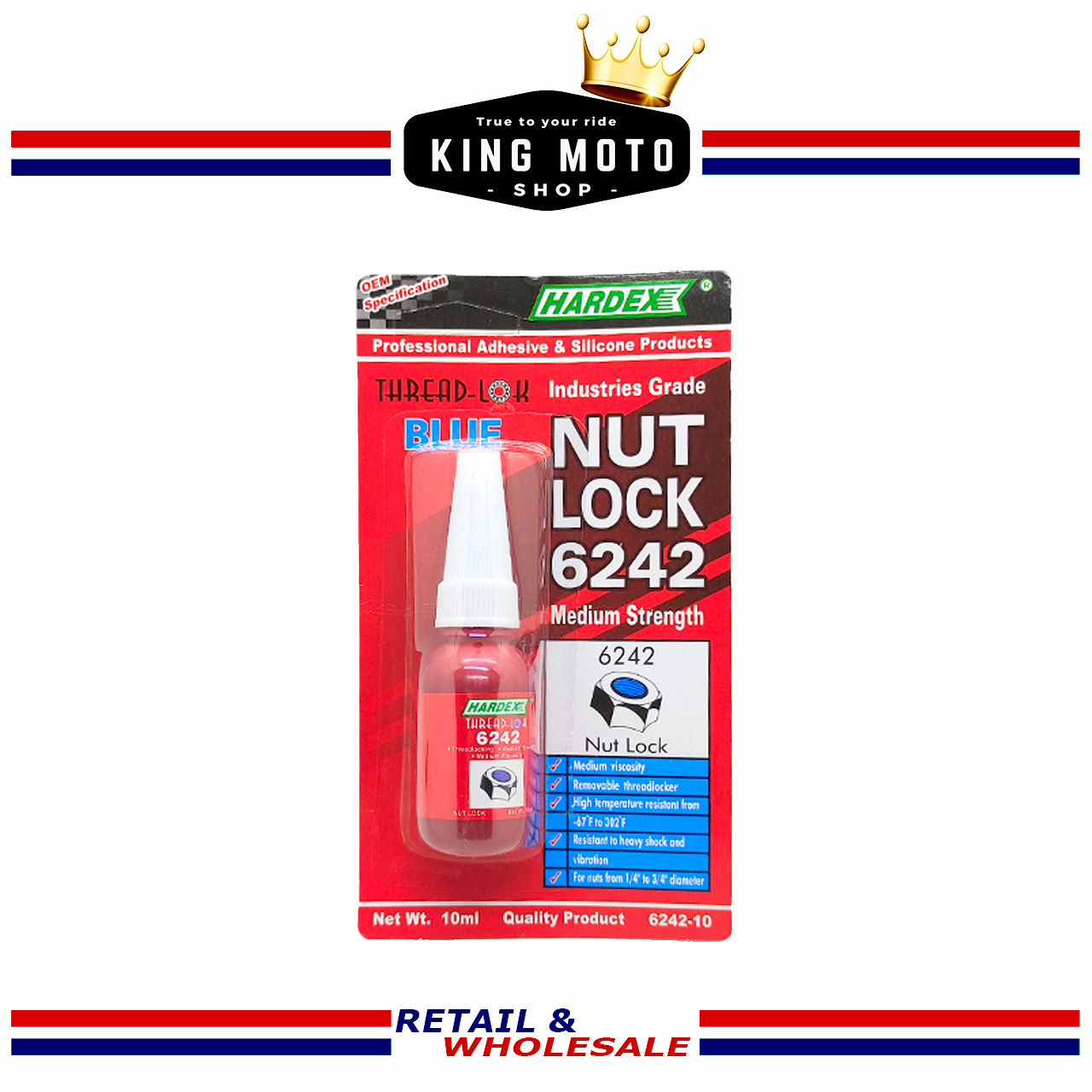 HARDEX THREAD LOCK NUT LOCK 10ml | Lazada PH