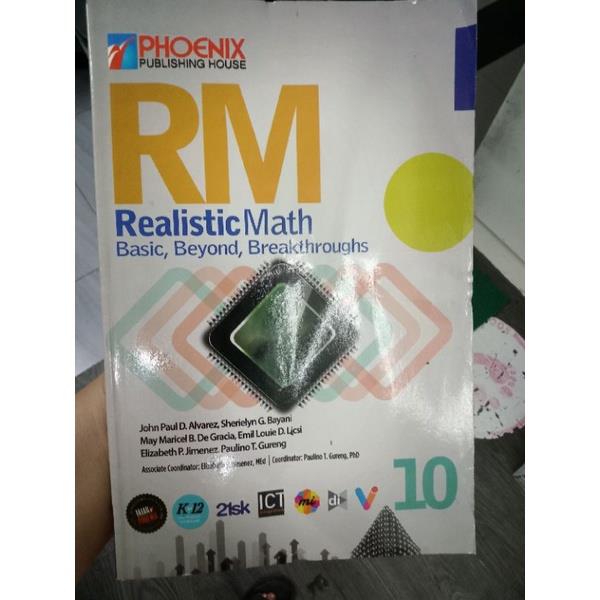 Realistic Math 10 Basic Beyond Breakthroughs | Lazada PH