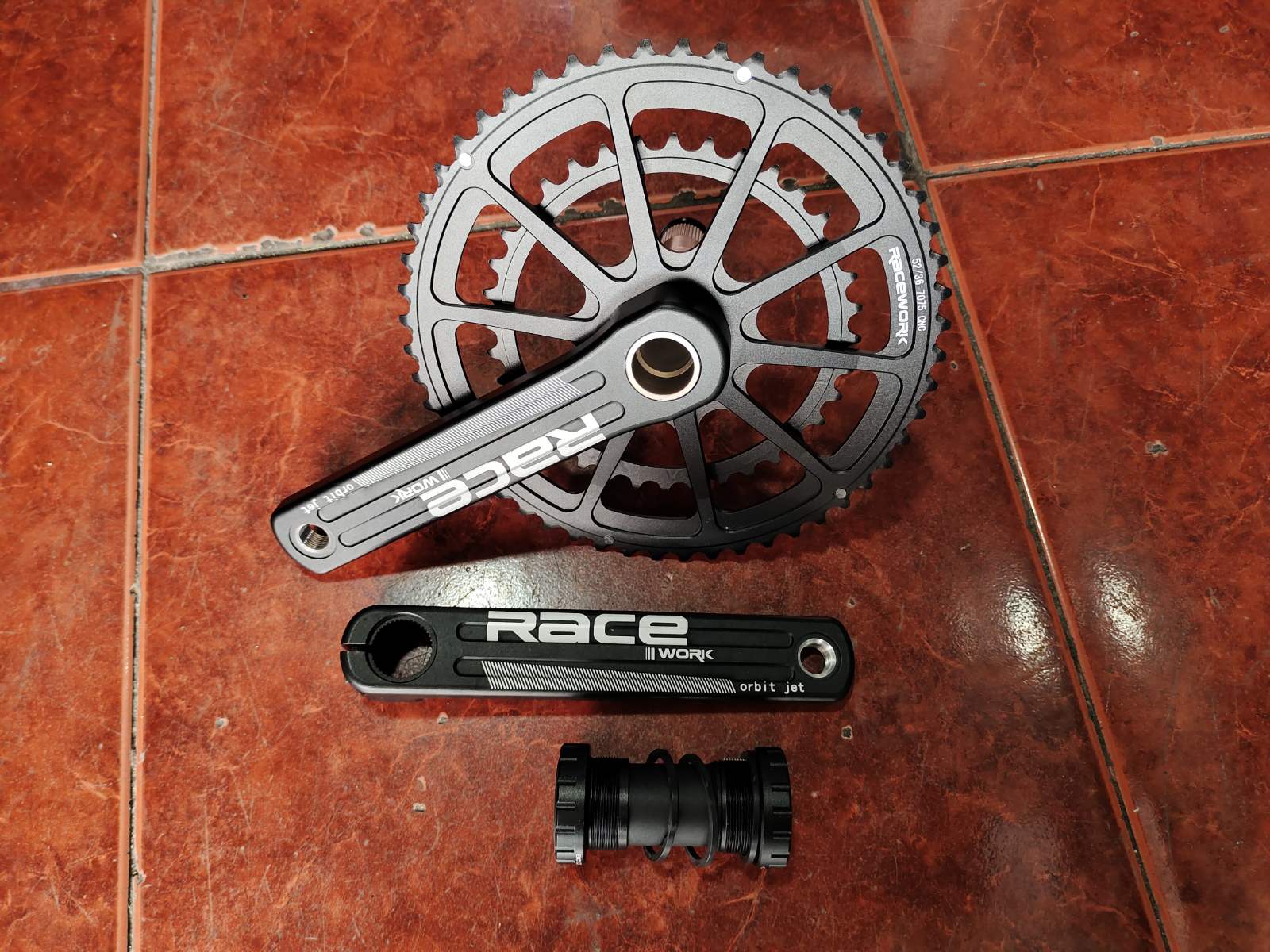 RACEWORK ORBIT JET CRANKSET | Lazada PH