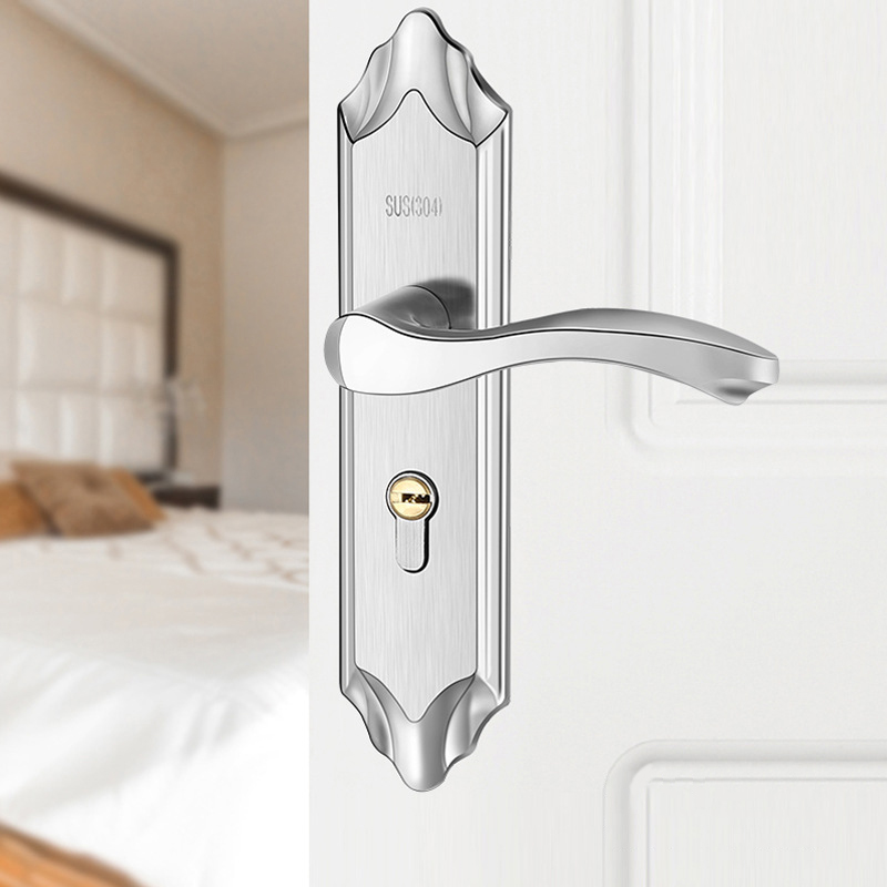 Stainless Steel Door Lock Home Room Door Lock Main Door Lock Bedroom ...