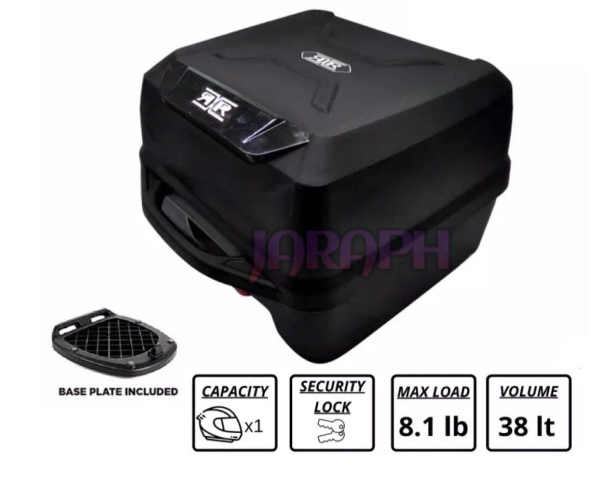RXR #668 38 Liters Luggage Box Inner Container Tail Case Trunk ...