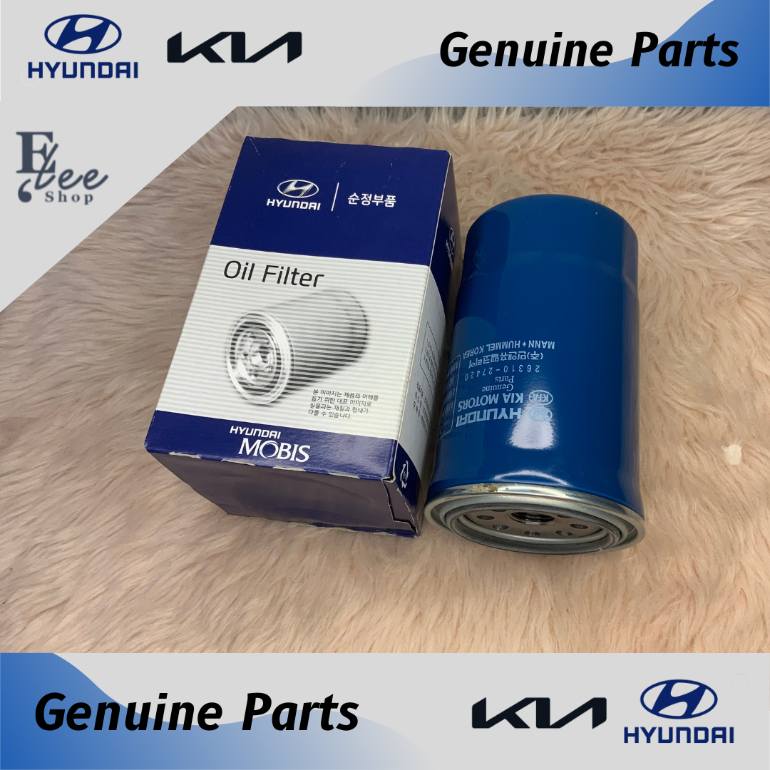 OIL FILTER for Santa Fe 2006~2009 #Genuine 2631027420 | Lazada PH