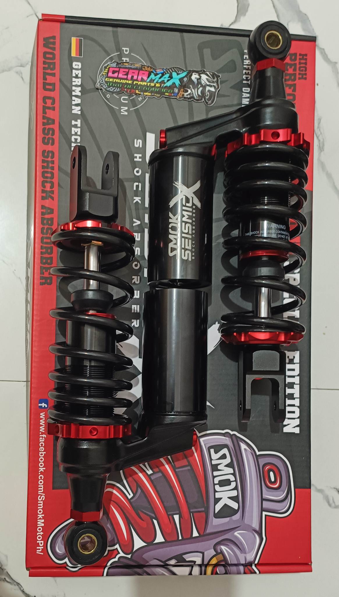 SMOK 280MM/ 305MM REAR SHOCK AEROX V1 V2 NMAX V2 | Lazada PH