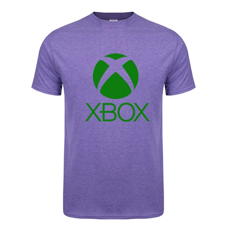 Men T-shirts Xbox Logo T Shirt Summer Cotton Short Sleeve Video Game ...