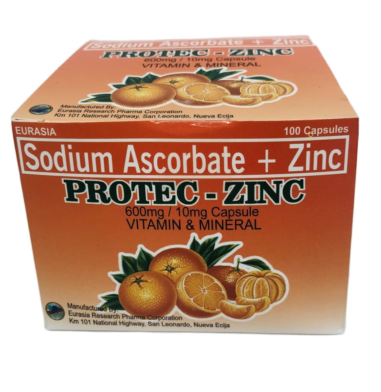 Sodium Ascorbate + Zinc ( PROTEC - ZINC) 600 mg | Lazada PH