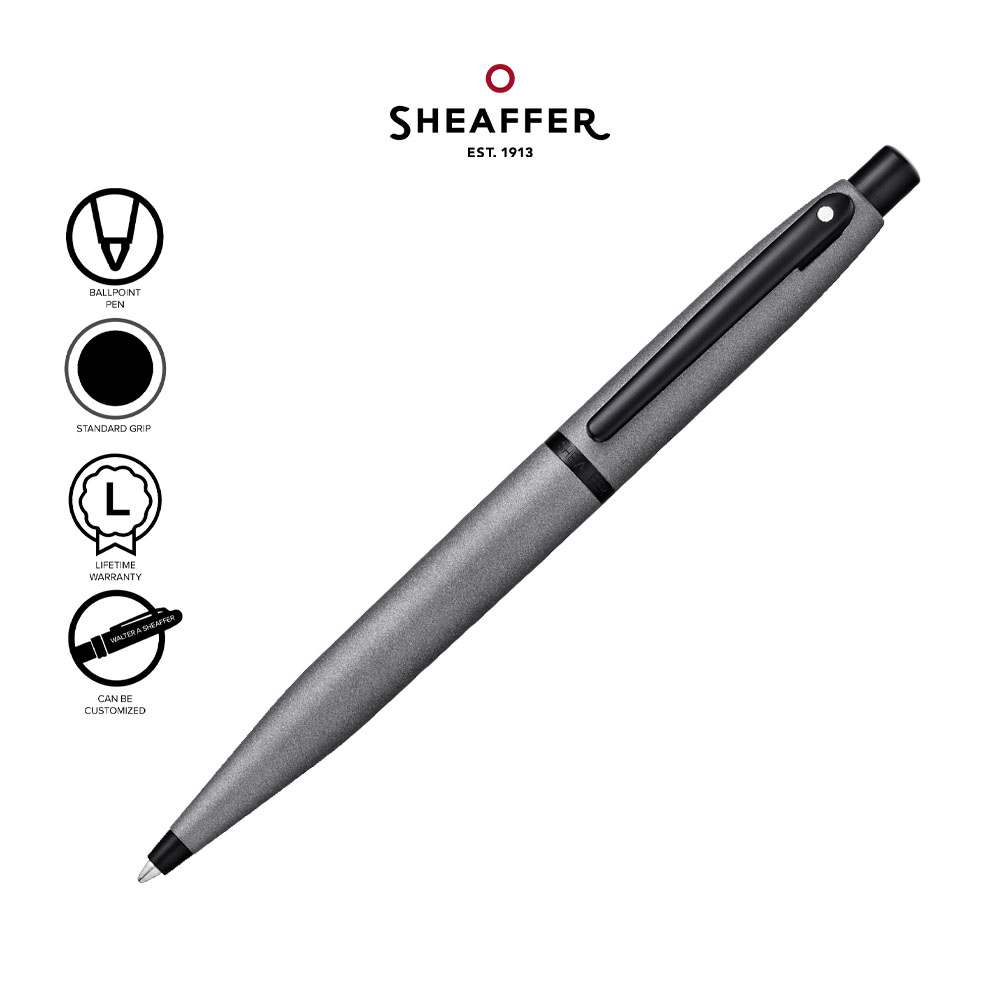 Sheaffer VFM Matte Gun Metal Gray Ballpoint Pen SE2942451 | Lazada PH