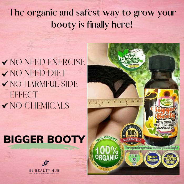 Tins Organic Booty Oil Best Seller Booty Oil Enlarger Firming Lifting Oil Plump Perky Attractive ...