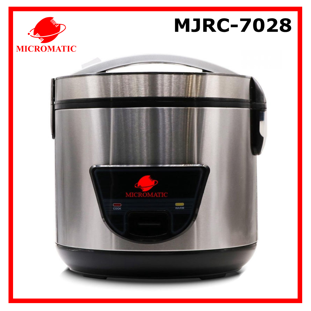 Micromatic MJRC-7028 Rice Cooker 1.8L (10 Cups of Rice) | Lazada PH
