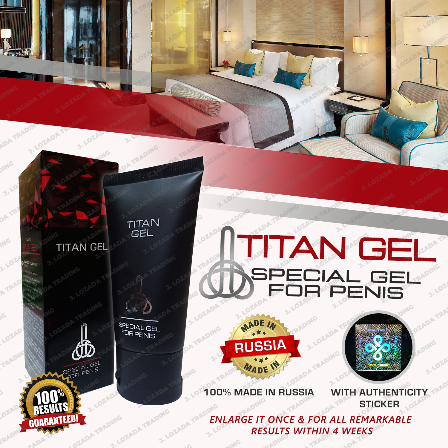 Original Russian Titan Gel For Men 50ml - Improve Sexual Life and ...