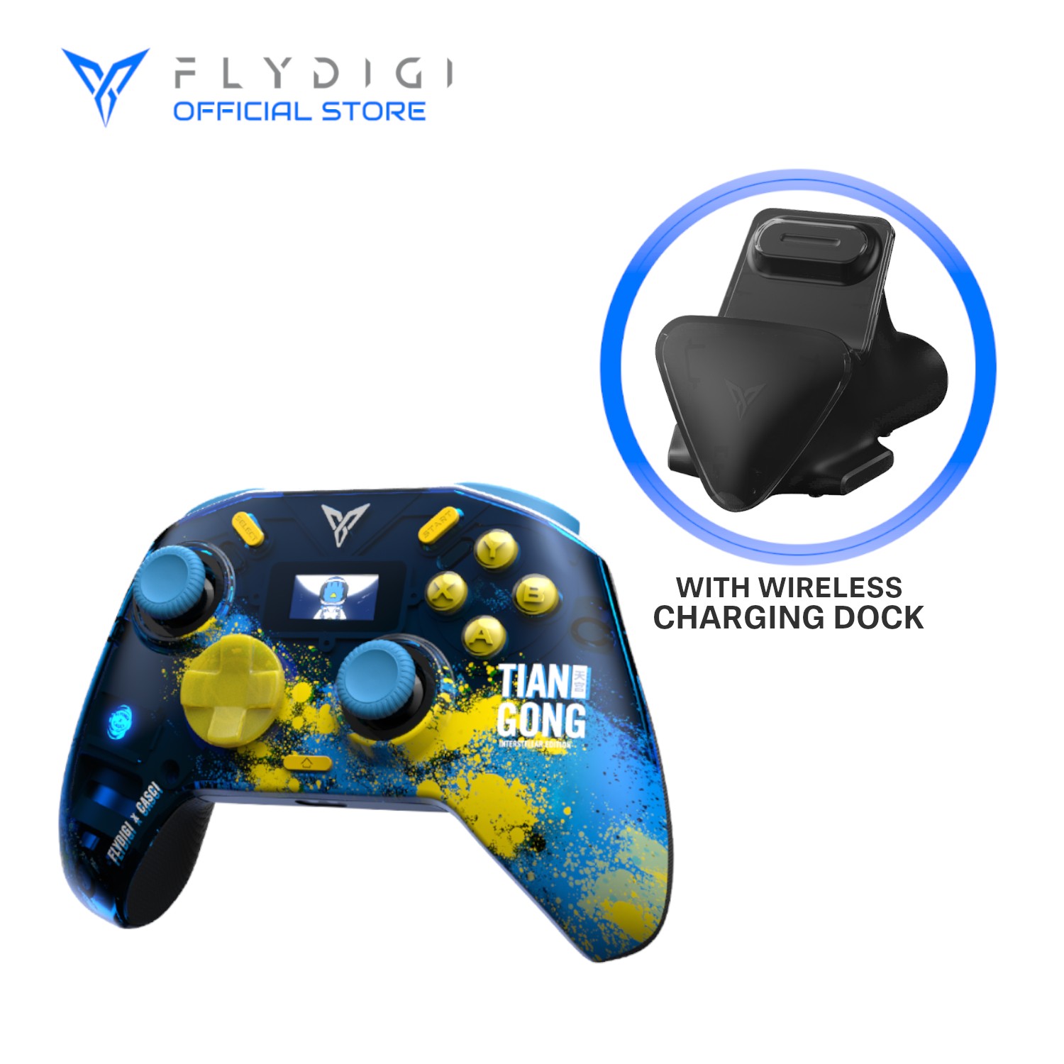 Flydigi Apex 3 Elite Force Feedback Trigger Wired Bluetooth Gamepad ...