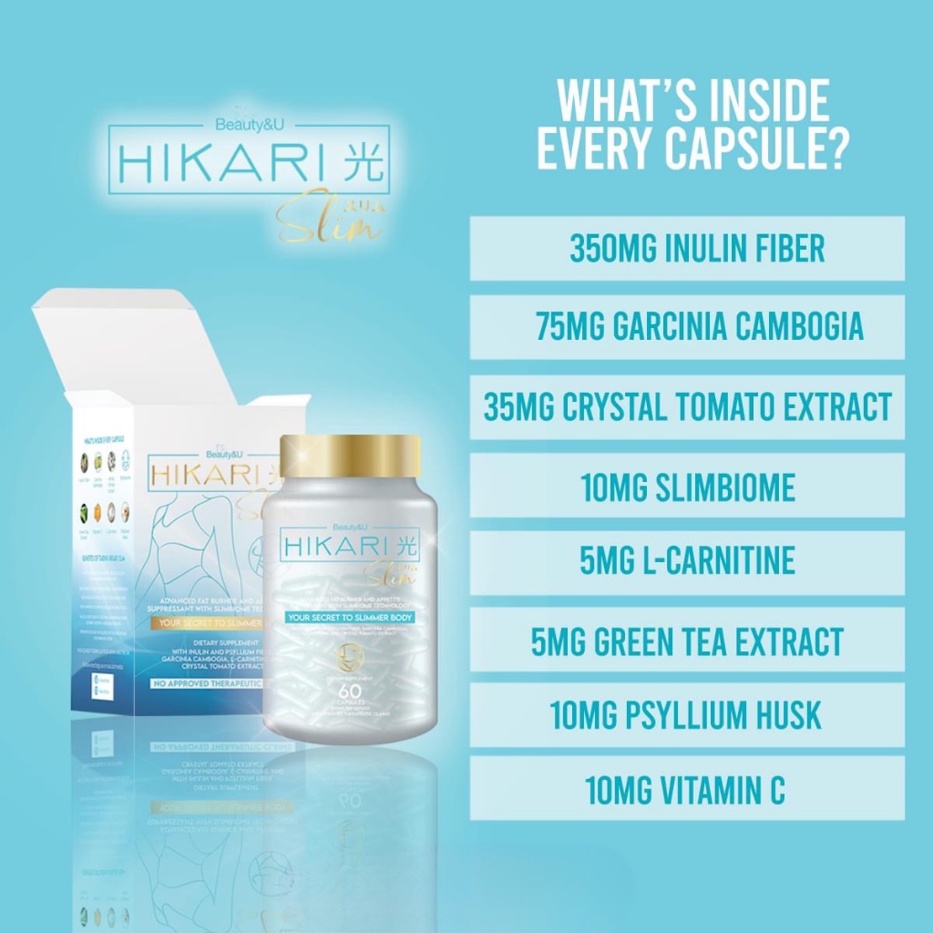 ALLinALL.mart Hikari ULTRA Glutathione Capsule w/ Vit C-60 capsules ...