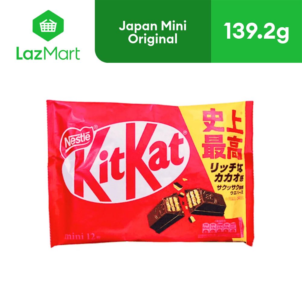 Kitkat Japan Mini Original Packet 139.2g | Lazada PH
