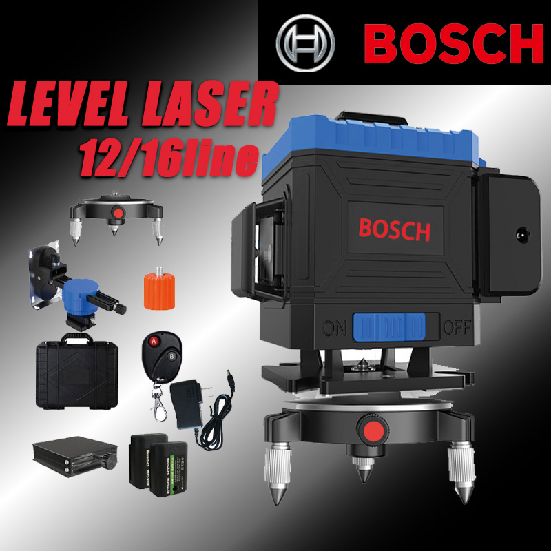 Bosch Auto Measurement Tool 12 Line Laser Level Green Light high ...