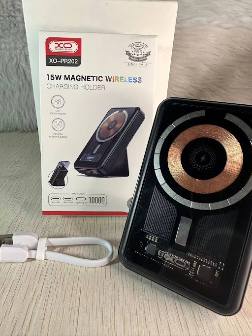 XO Magnetic Wireless 10000MAH 15W magsafe Power Bank PR-202 | Lazada PH