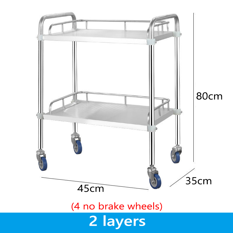 Stainless liquor kitchen food trolley cart multifunctional hotel ...