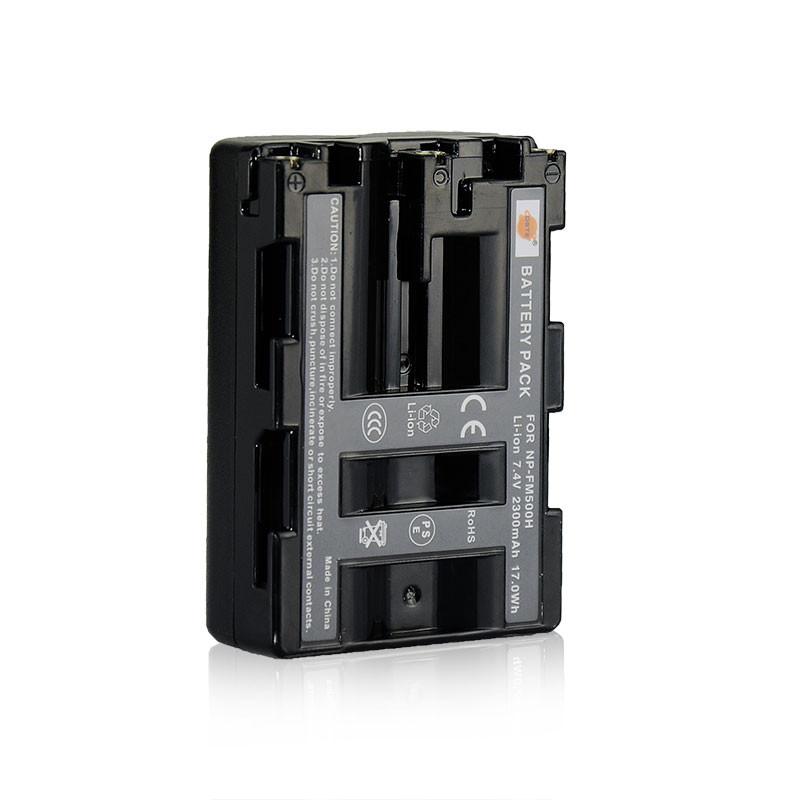 DSTE NP-FM500H 2300mAh Battery for Sony A350 A300 A100 A900 | Lazada PH