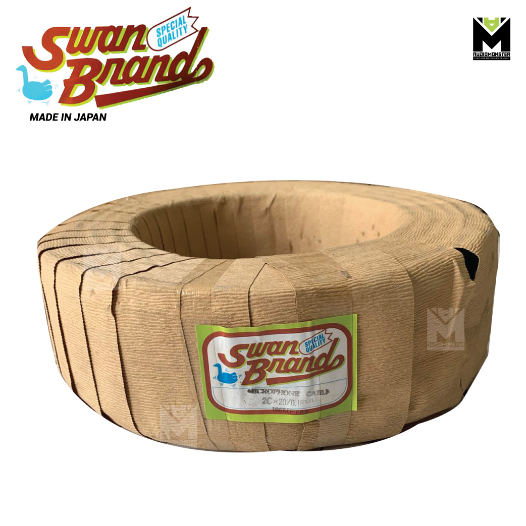 Original Swan 7.2mm Microphone Cable Wire (100Meters) Made in Japan ...