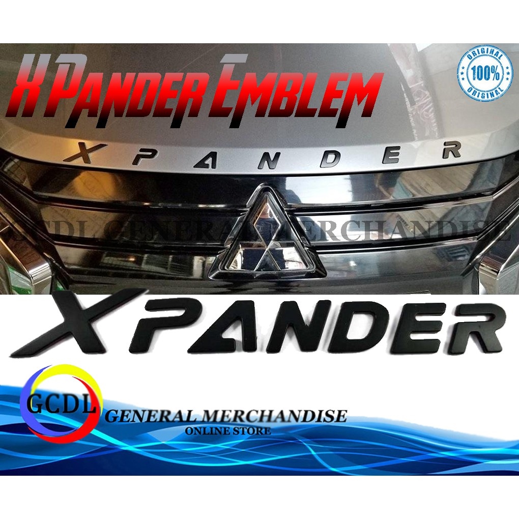 Mitsubishi XPANDER Hood Emblem 2018-2019 | Lazada PH