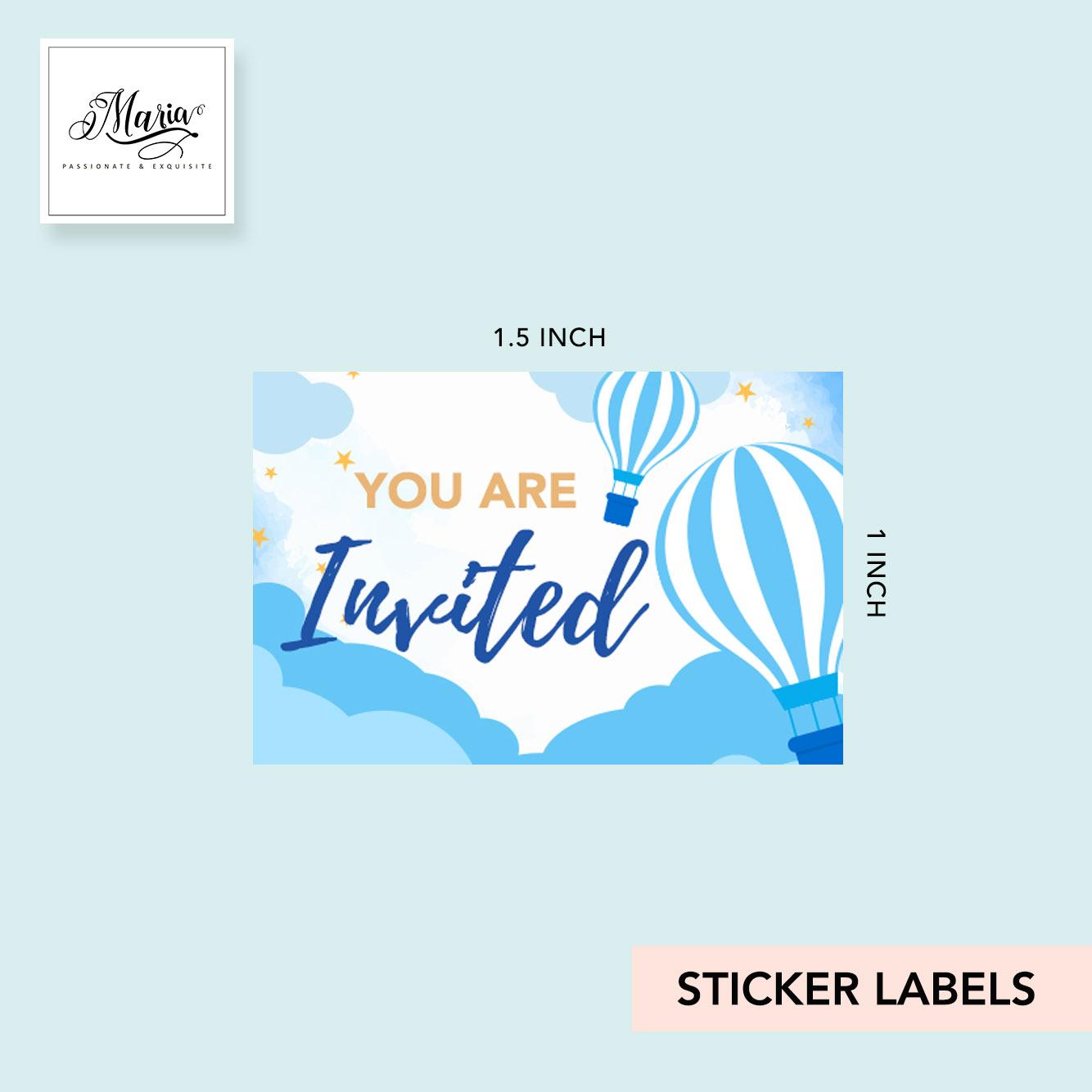 Personalised Sticker Labels Set of 100 | Lazada PH
