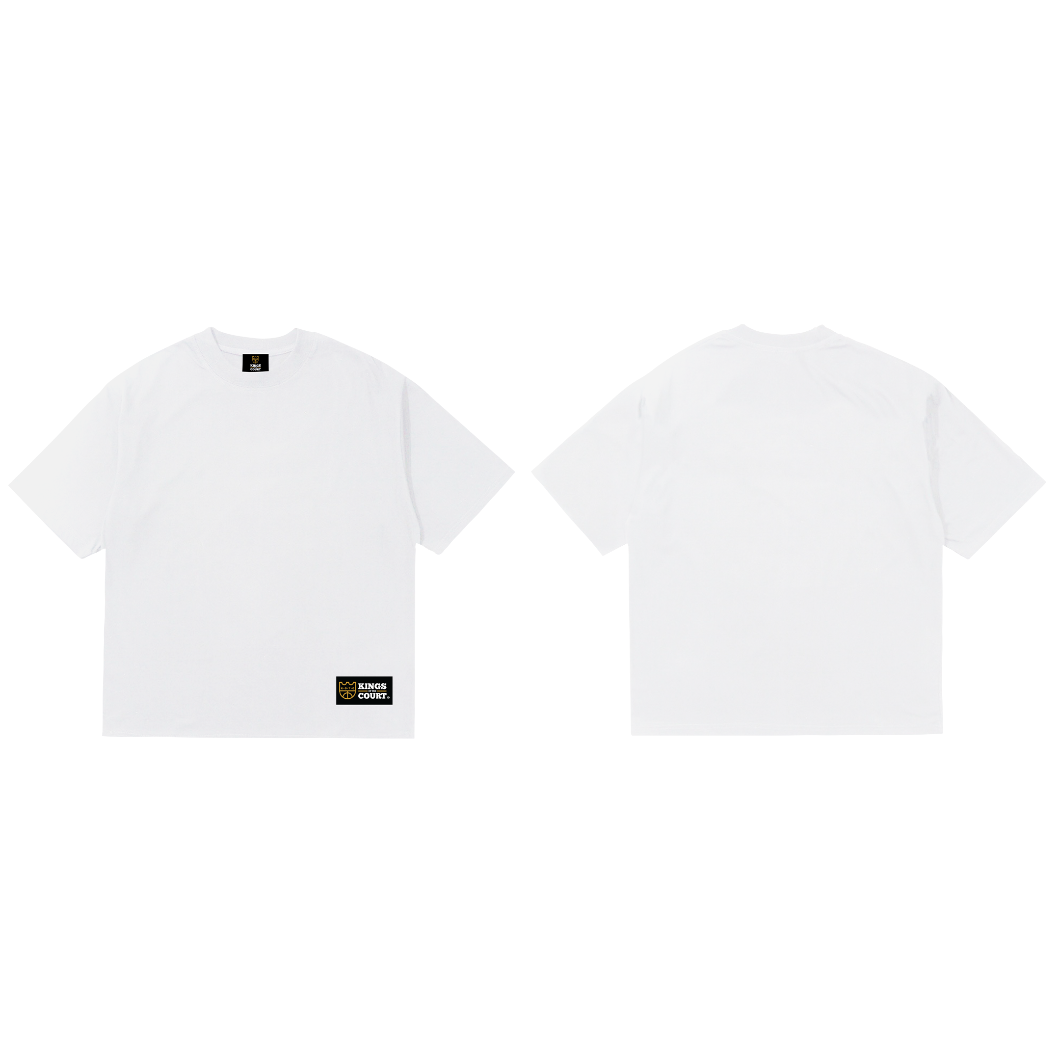 KOTC Daily Tees Plain Heavyweight T-Shirt | Kings of the Court | Lazada PH
