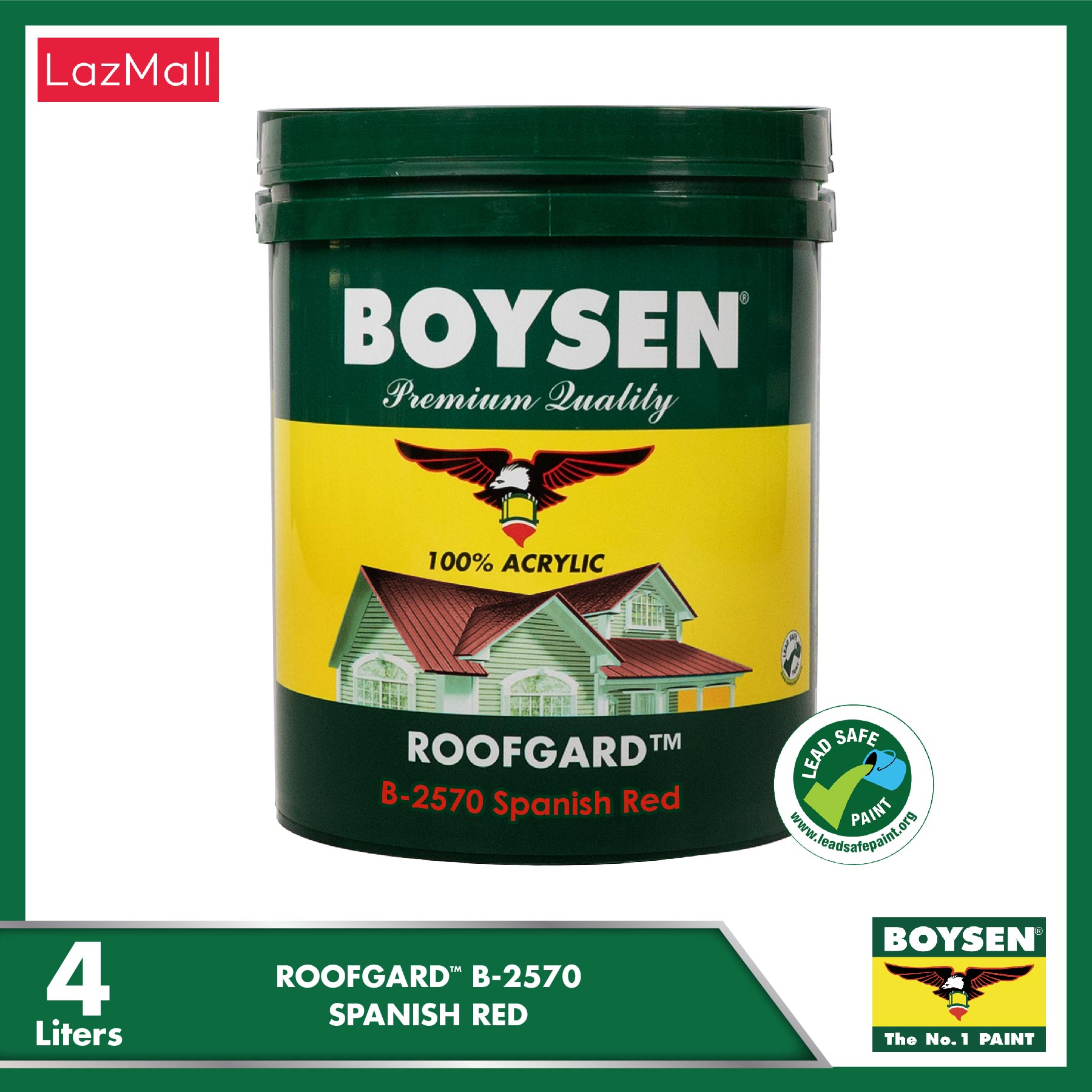Boysen Roof Guard Spanish Red Price at Ebony Heritage blog
