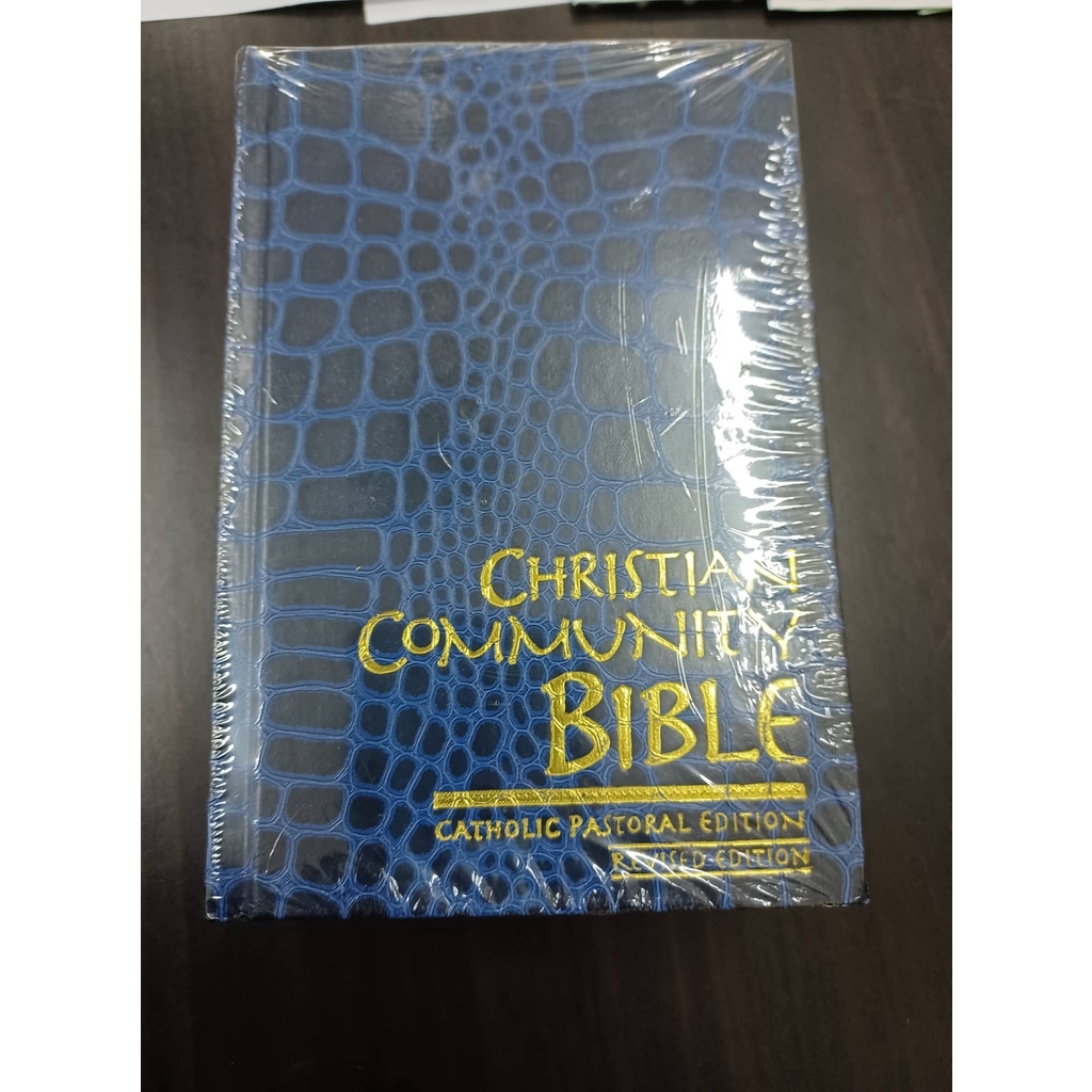 Christian Community Bible Catholic Pastoral Edition Small Hard Index ...