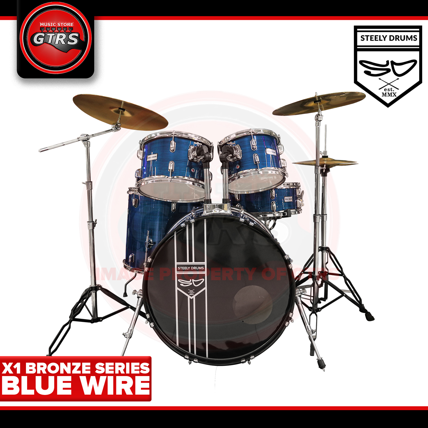 Steely Drums X-1 Series Drumset | Lazada PH