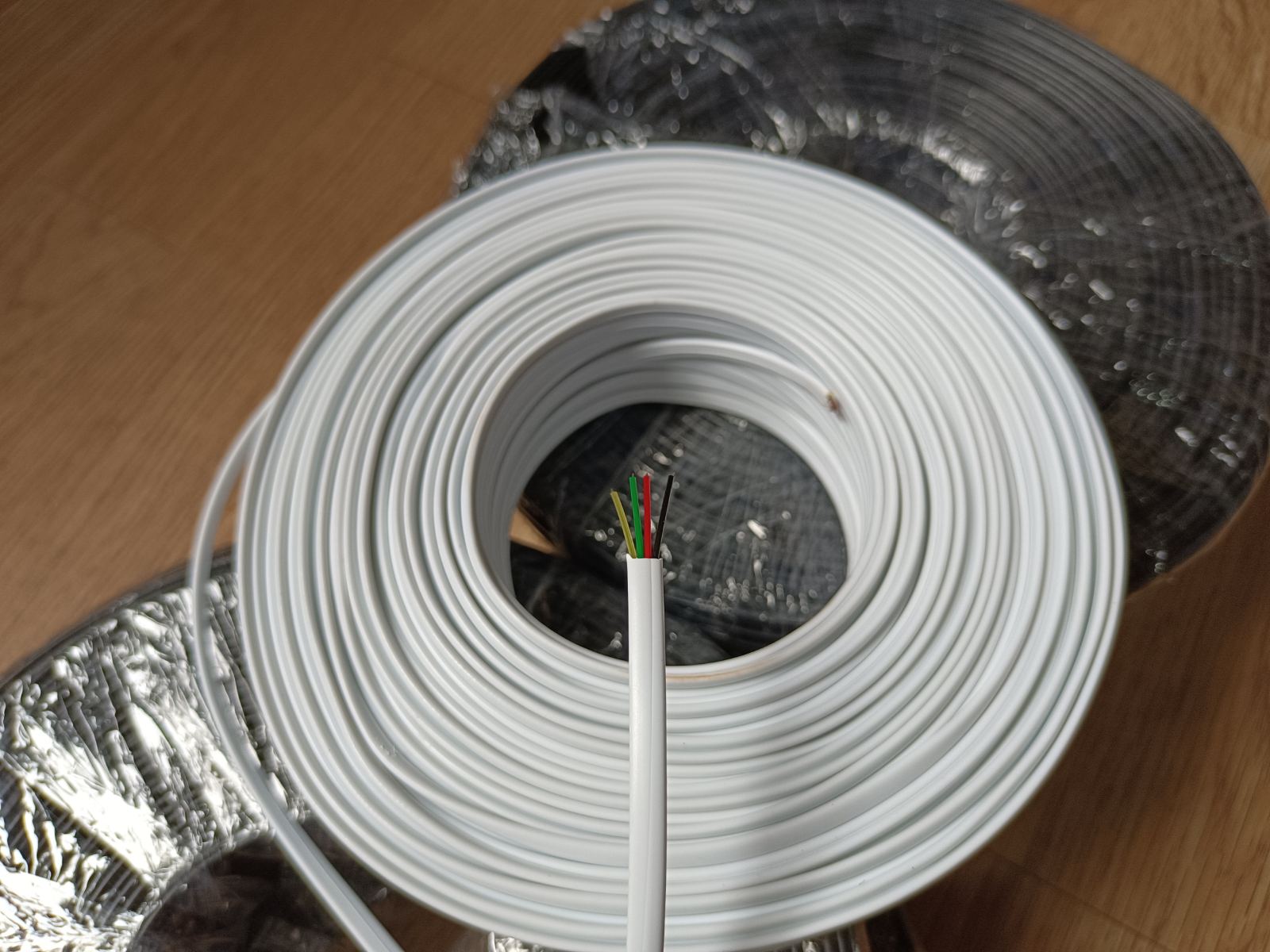 Telephone Wire 100meters 4core 26awg,4core, stranded wire | Lazada PH