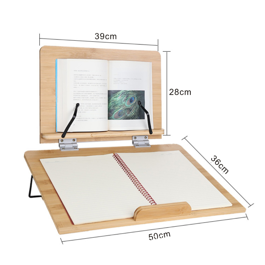 Solid wood student dedicated small reading bookshelf Reading stand ...