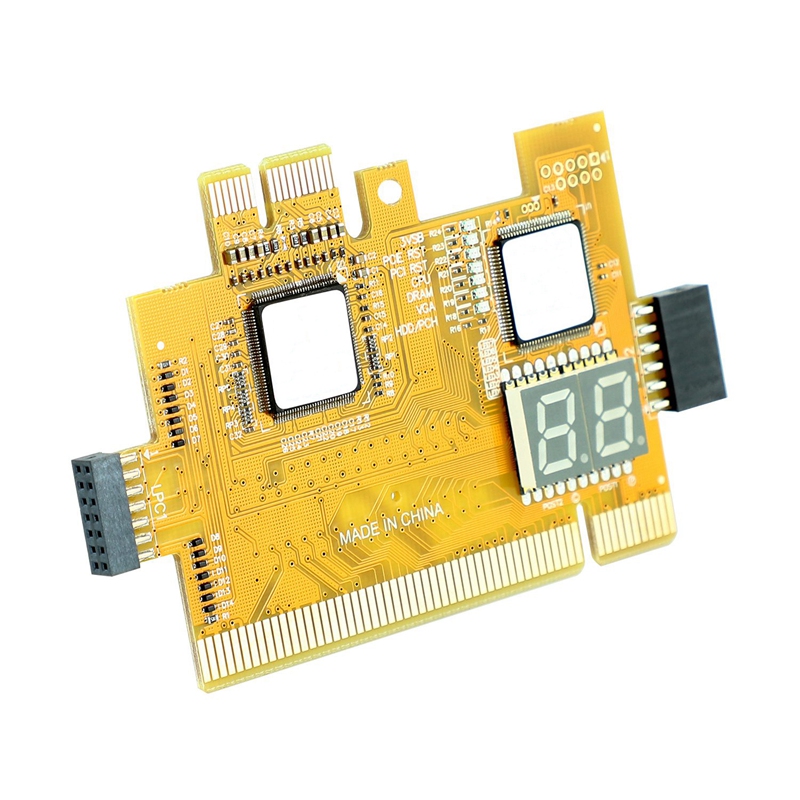 Detect Tool PCI-E LPC Multi Use Diagnostic Card Laptop Desktop Test ...