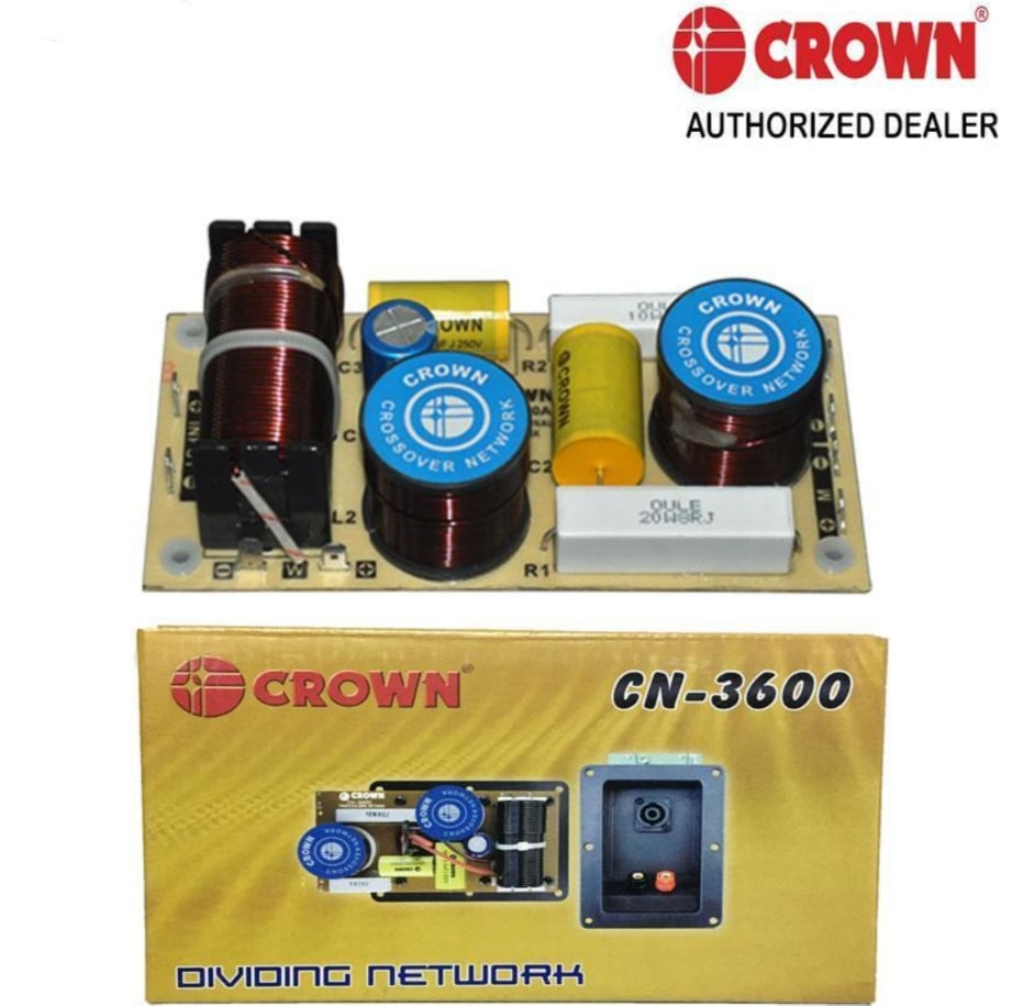 CROWN CN-3600 DIVIDING NETWORK 3-WAY 600W | Lazada PH