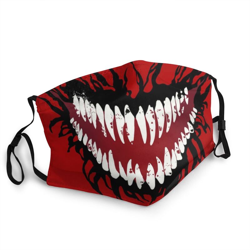 Venom Villain Teeth Reusable Mouth Face Alien Symbiote Demon Halloween ...