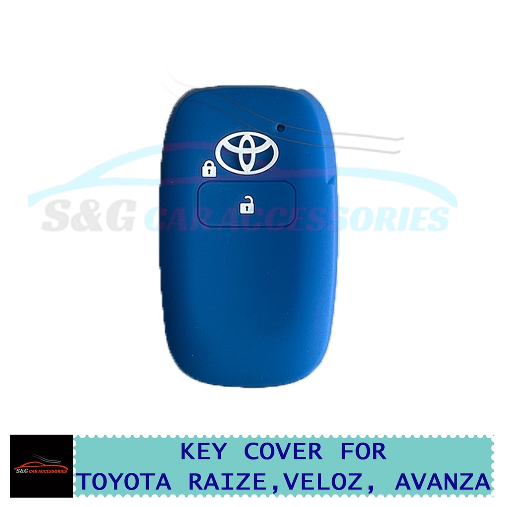 Toyota Raize Avanza 2022 Veloz Silicone Car Keyless Entry Key Cover 1 ...