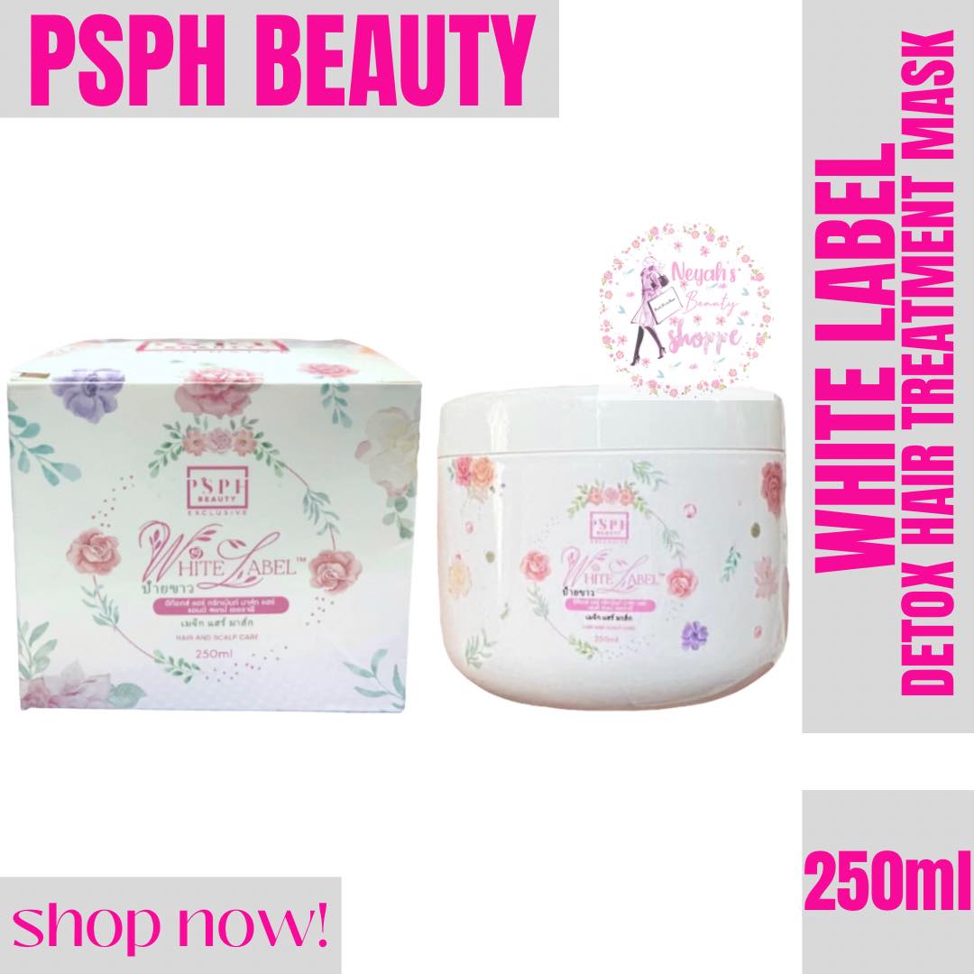 White Label by PSPH Beauty Detox Hair Treatment Mask (Hair and Scalp ...