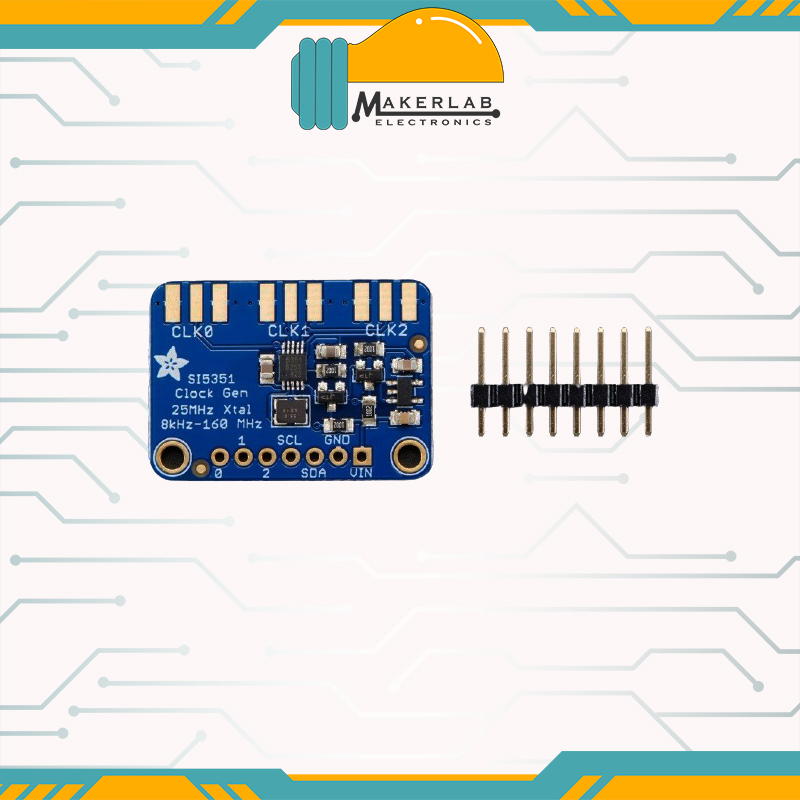 Adafruit Si5351A Clock Generator Breakout Board - 8kHz to 160MHz ...