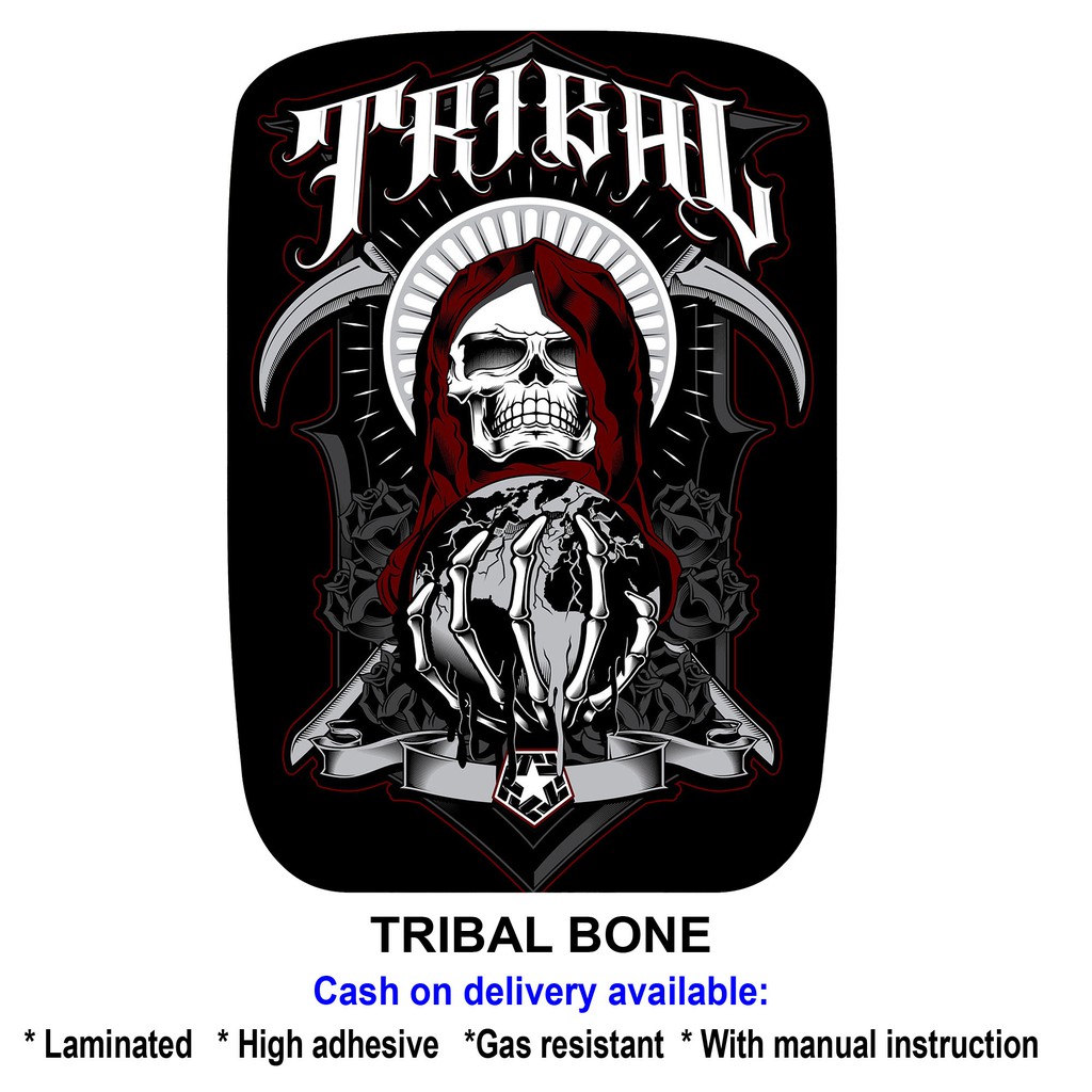 SUZUKI SMASH GAS TANK STICKER TRIBE BONE ej cycle | Lazada PH