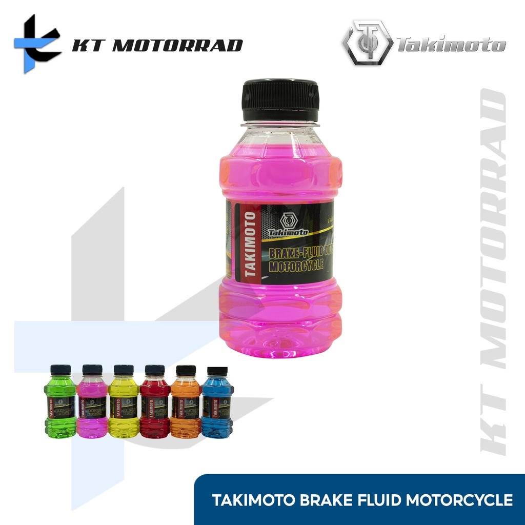 KT Takimoto Dot5 Brake Fluid Colored 150ml Universal Motorcycle | Lazada PH