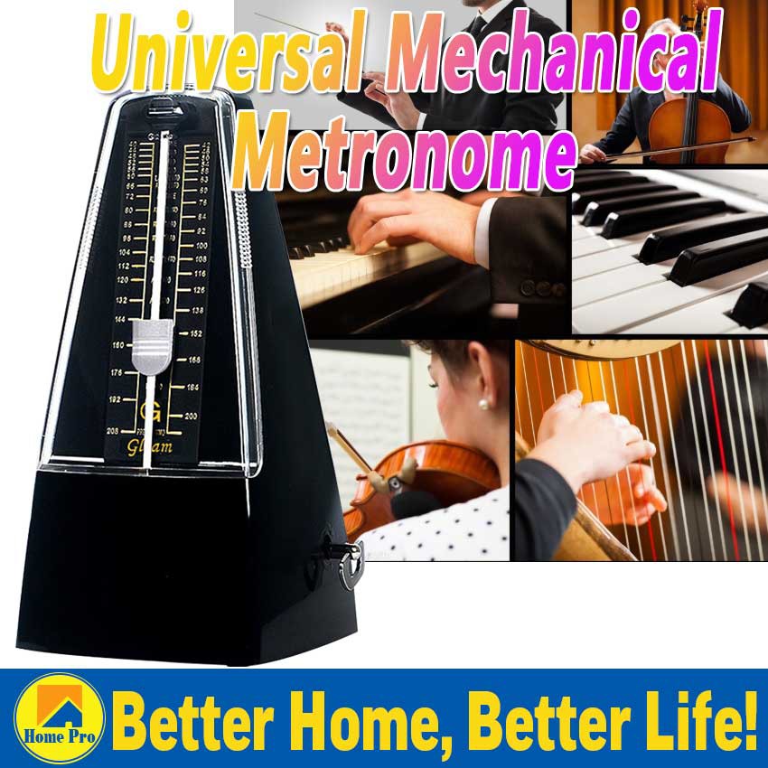 Mechanical Metronome ABS Material for Guitar Violin Piano Bass Drum ...