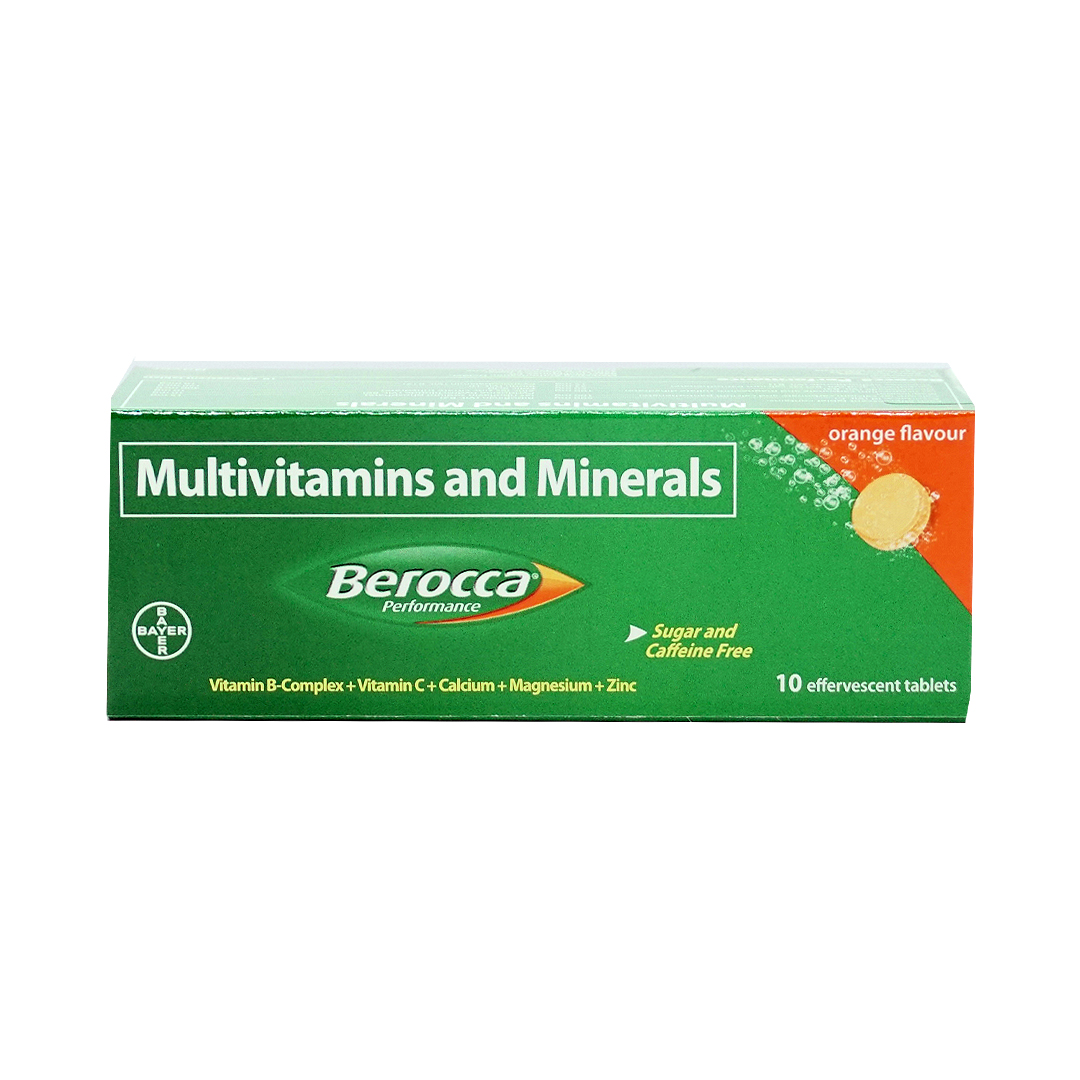 Berocca Performance Multivitamins Magnesium + Zinc 10 tablets | Lazada PH