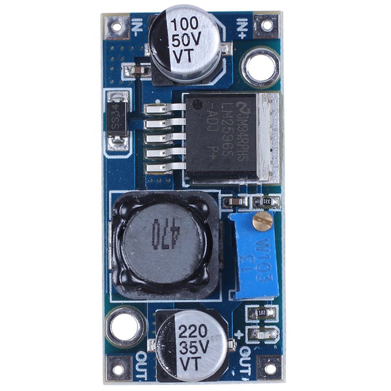 5pcs LM2596S DC-DC Buck Converter Adjustable Power Supply Step Down Module - JJQ MALL - ThaiPick