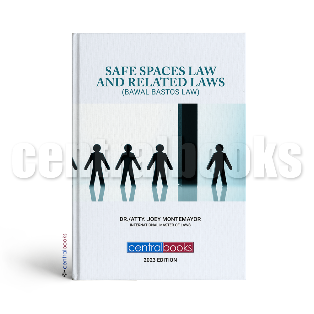 Safe Spaces Law and Related Laws (2023) [Hardcover] by DR./ATTY. JOEY ...