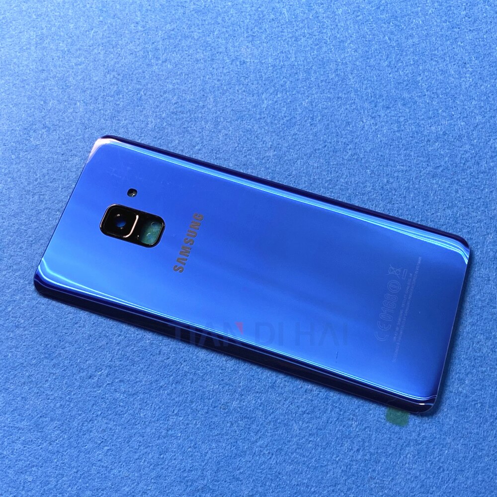 A8กระจกด้านหลังสำหรับ Samsung Galaxy A8 Plus A8 + A730 A730F A8 A530 A530F 2018กรอบหลังแบตเตอรี่ ...