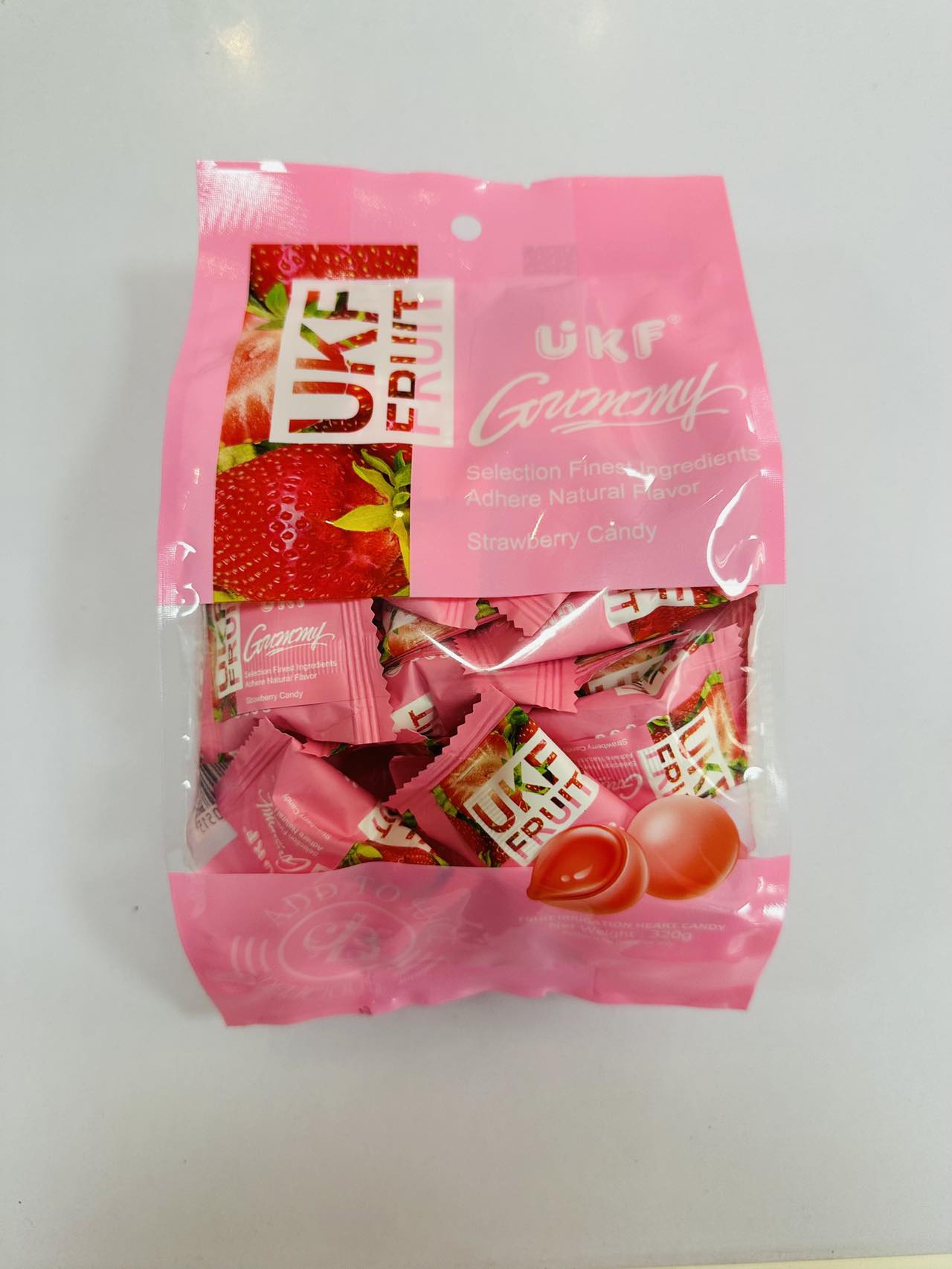 ADORA strawberry fruit gummy candy 320g | Lazada PH