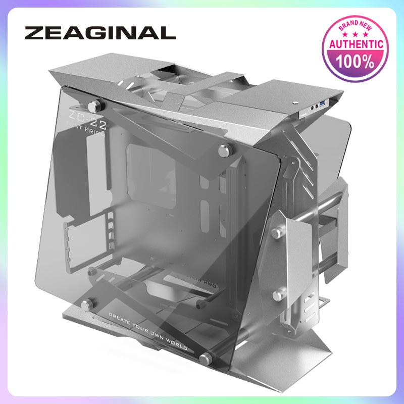 Zeaginal ZC-22 Tempered Glass Computer Case Support 160mm/240mm ...