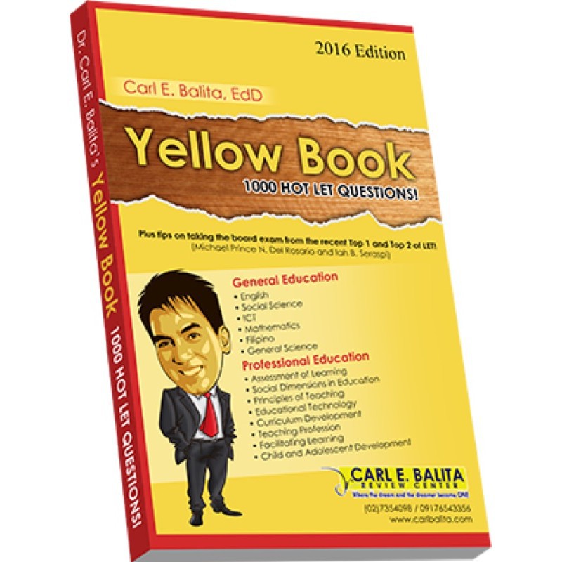CBRC Yellowbook 1 - 2016 Edition | Lazada PH