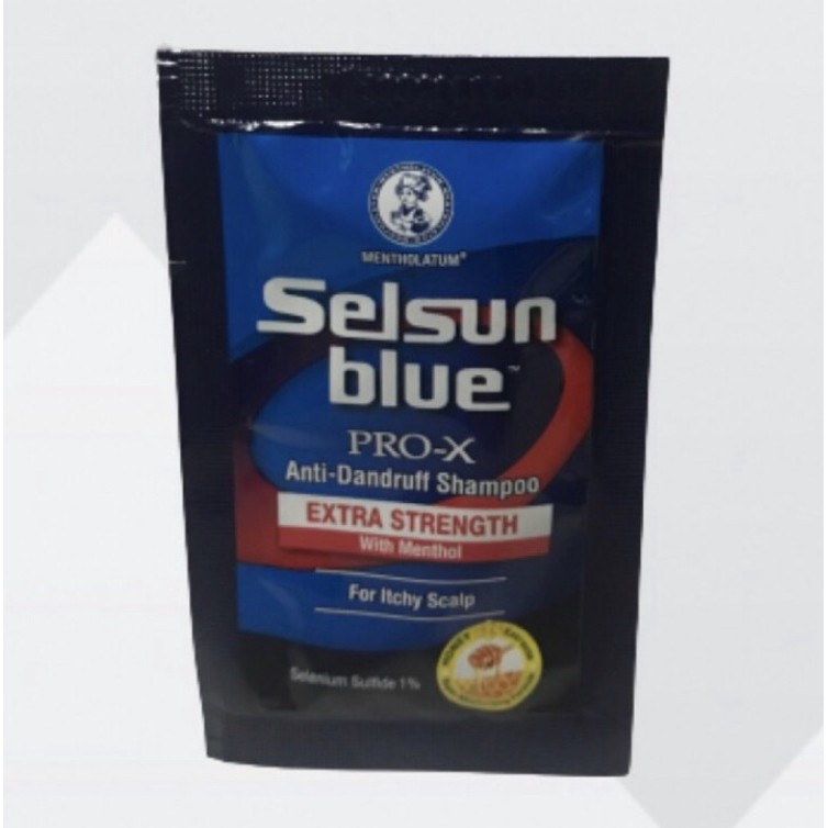 SELSUN BLUE 6ml ( Pro Pro-X ) Anti-Dandruff Shampoo SOLD INDIVIDUALLY ...