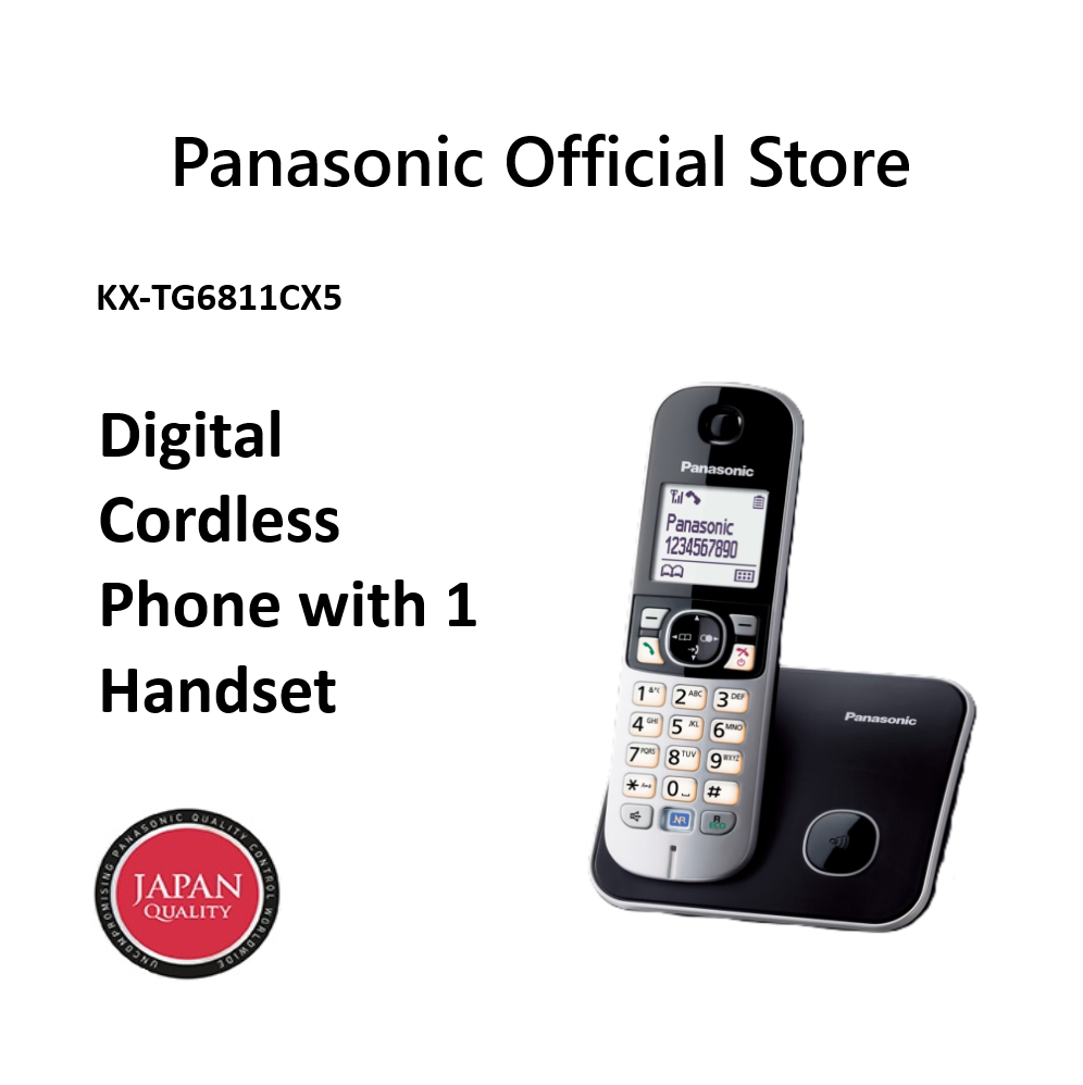 Panasonic KX-TG6811CX5 Cordless Telephone | Lazada PH