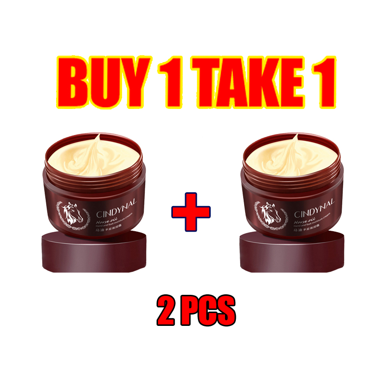 [CINDYNAL] -BUY1TAKE1- Horse Oil Hand and Foot Moisture Cream 120g ...