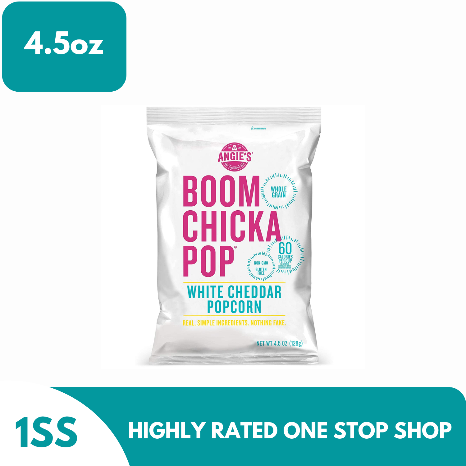 Angie's Boom Chika Pop White Cheddar Popcorn 4.5oz | Lazada PH